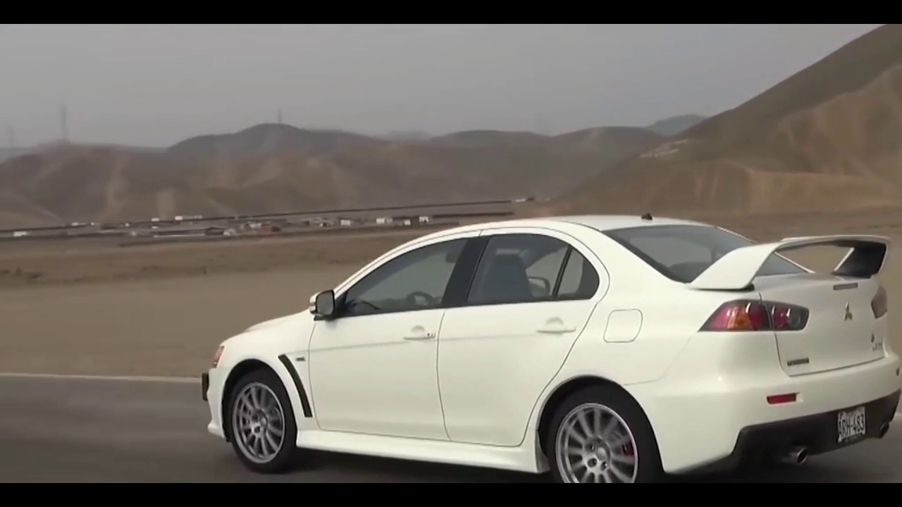 TOP SPEED MITSUBISHI LANCER 2017 - YouTube