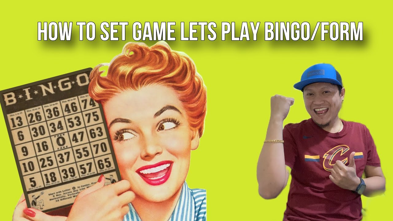 LETS PLAY BINGO TUTORIAL HOW TO MAKE/FORM - YouTube