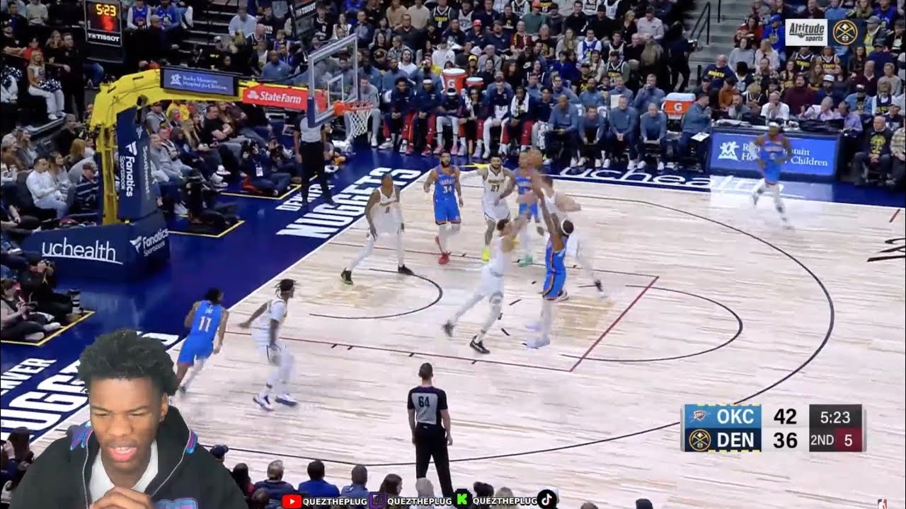 *SGA IS THE BEST PG IN THE NBA* THUNDER at NUGGETS FULL GAME HIGHLIGHTS ...