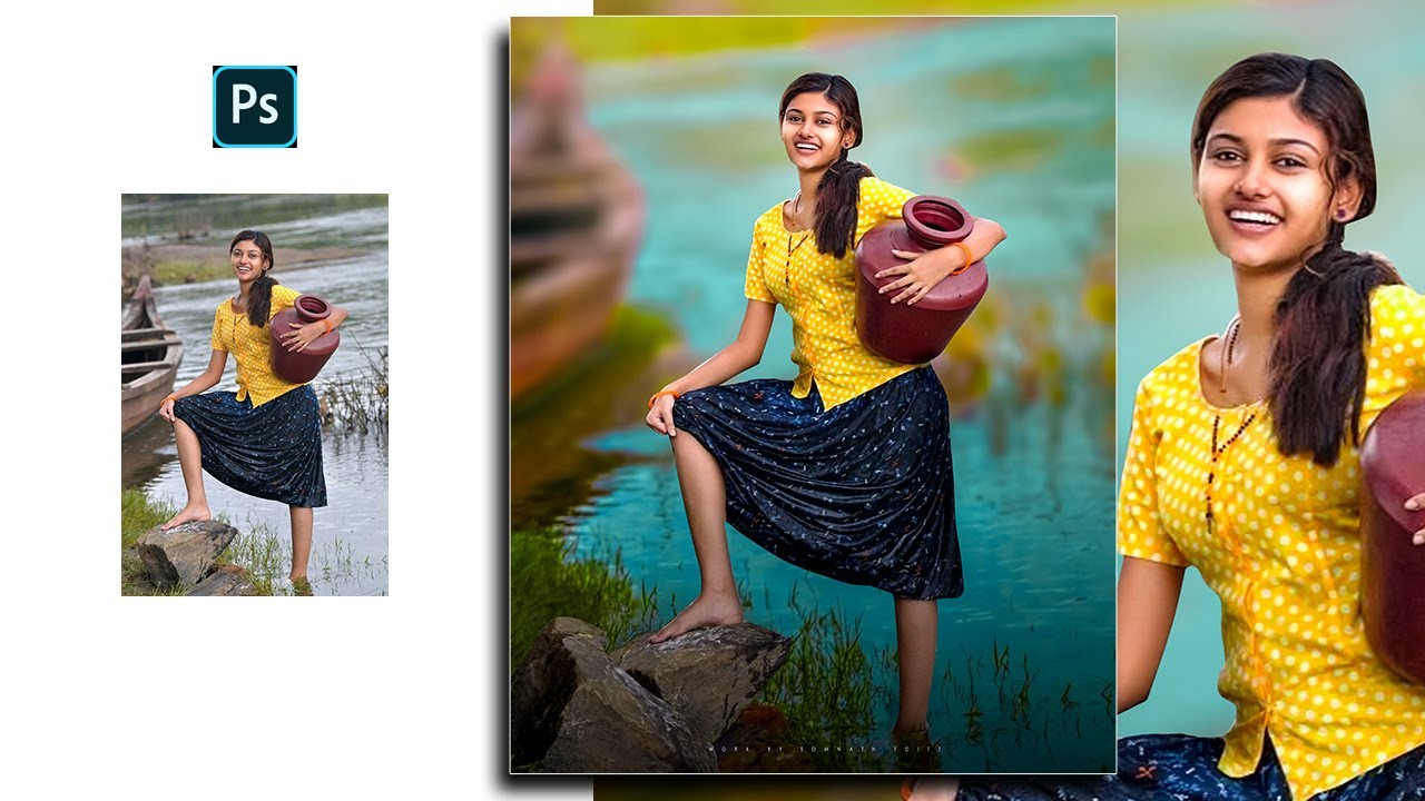 HOW TO EDIT PHOTOS LIKE STUDIO IN PHOTOSHOP CC | SOMNATH EDITZ - YouTube