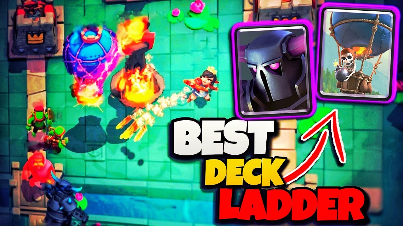 #1 PEKKA DECK Best Ladder Deck Pekka Loon Arena 18 Best Clash Royale ...