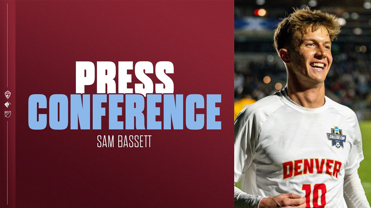 Press Conference: Sam Bassett signs as a Homegrown player for the ...