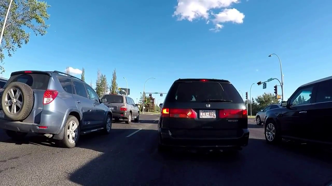 Edmonton -Leduc via Calgary trail - YouTube