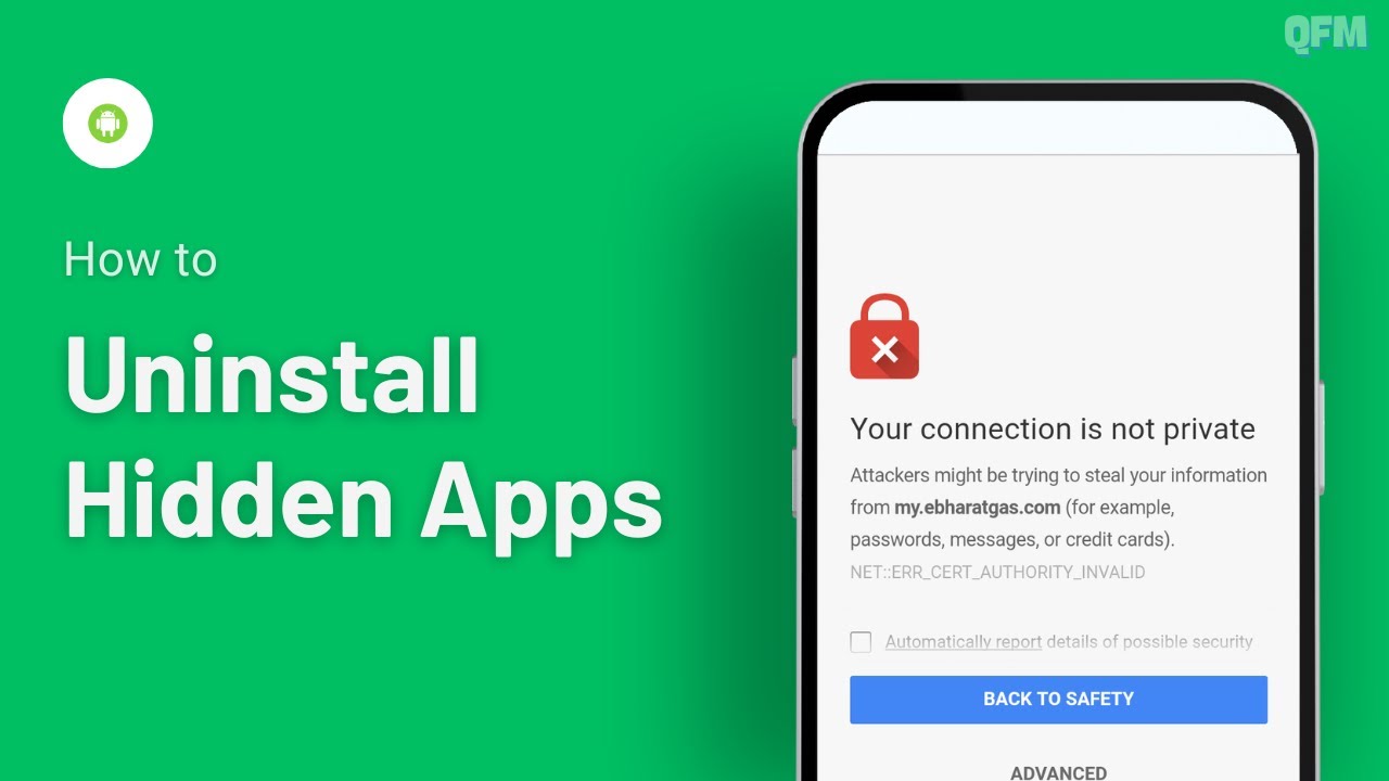 Your connection is not private google chrome in mobile Problems ...