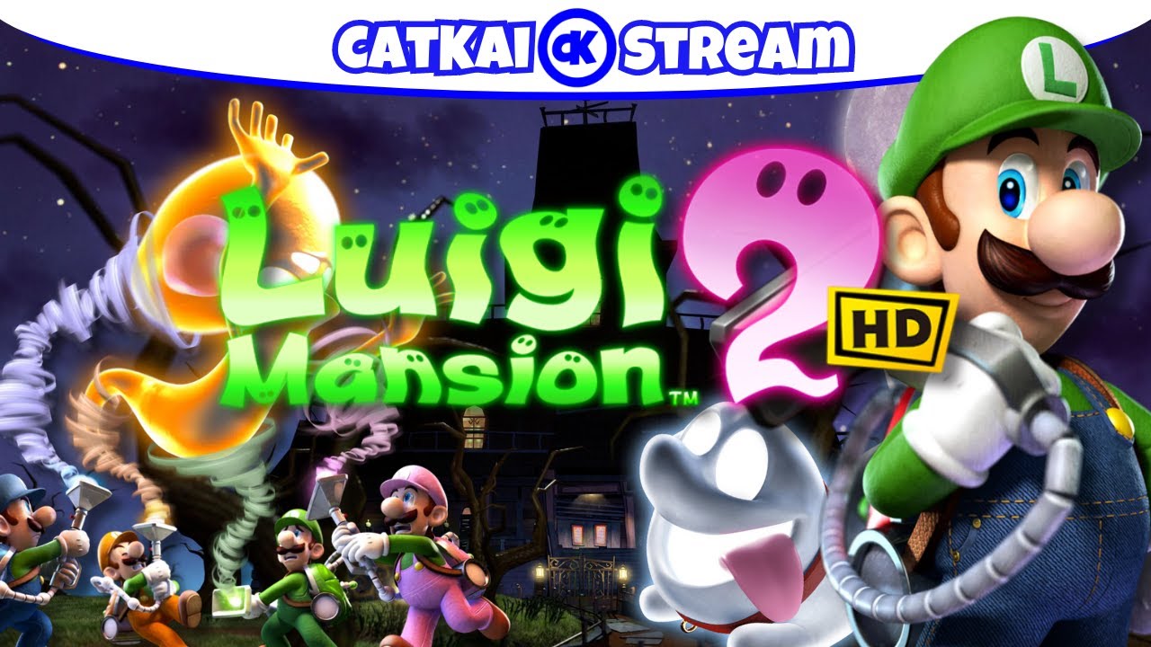Luigi's Mansion 2 HD - CatKai Livestream - YouTube