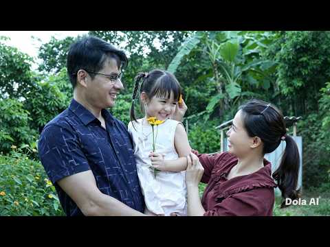 A loving, meaningful, and poetic moment at Toàn and Diễm's farm, filled with happy smiles.