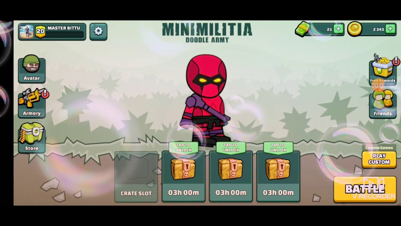 Game play of mini miltia amazing game play😲😲😲😲😲😲 - YouTube