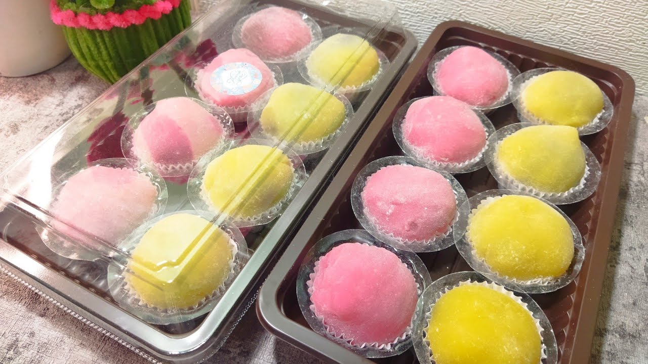 Cemilan simple yang selalu jadi favorit!! Bikin Orderan Mochi isi selai ...