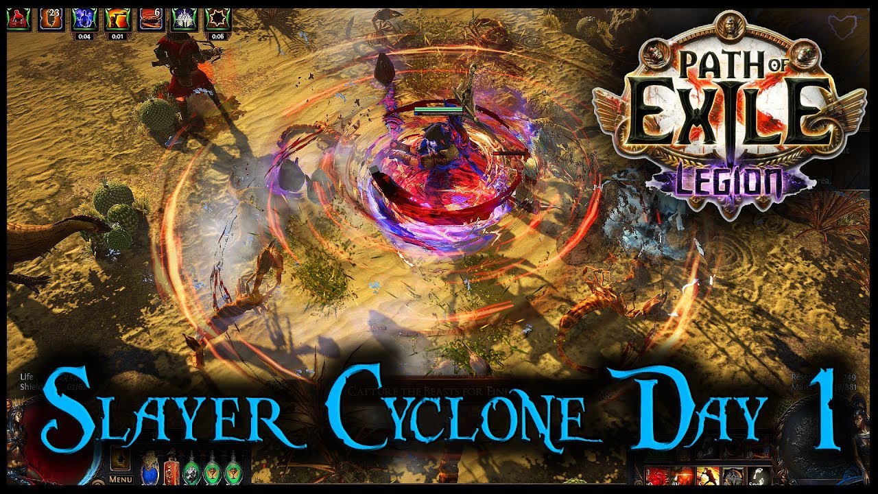 Cyclone Slayer League Starter Feels AMAZING | Behind Eyes Gaming - YouTube