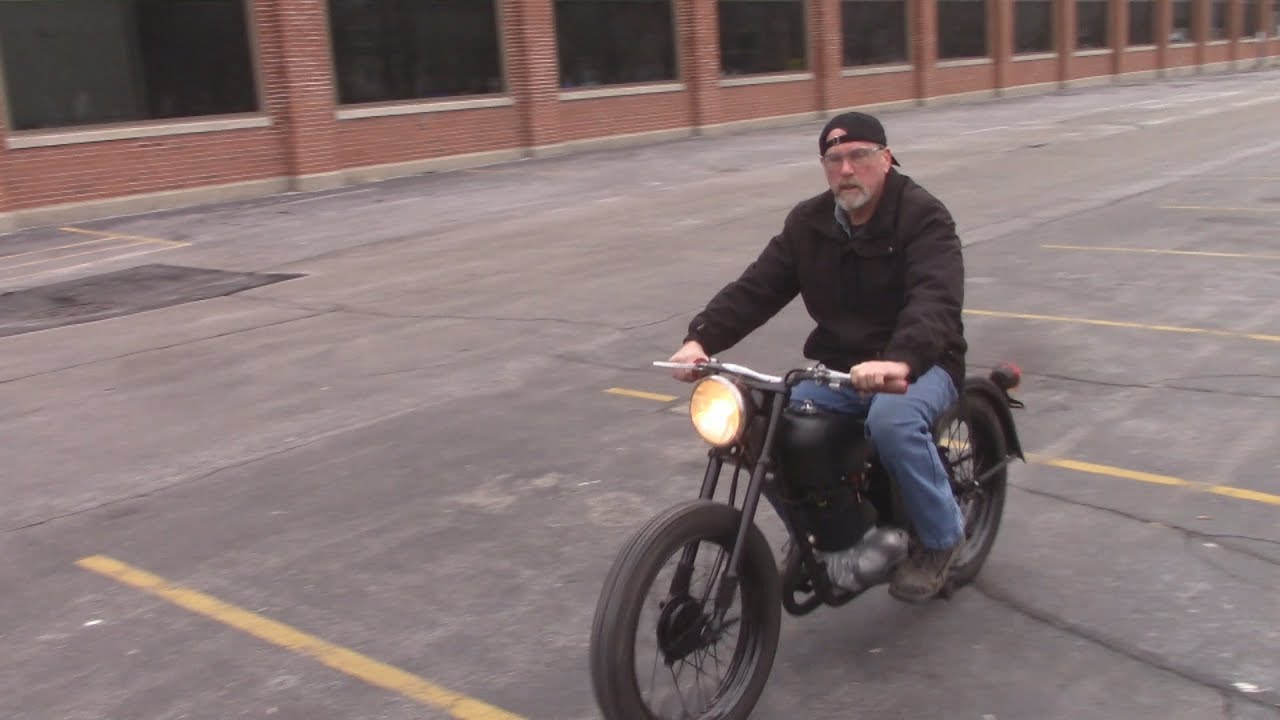Harley ST 165 Finished! Hummer Davidson - YouTube