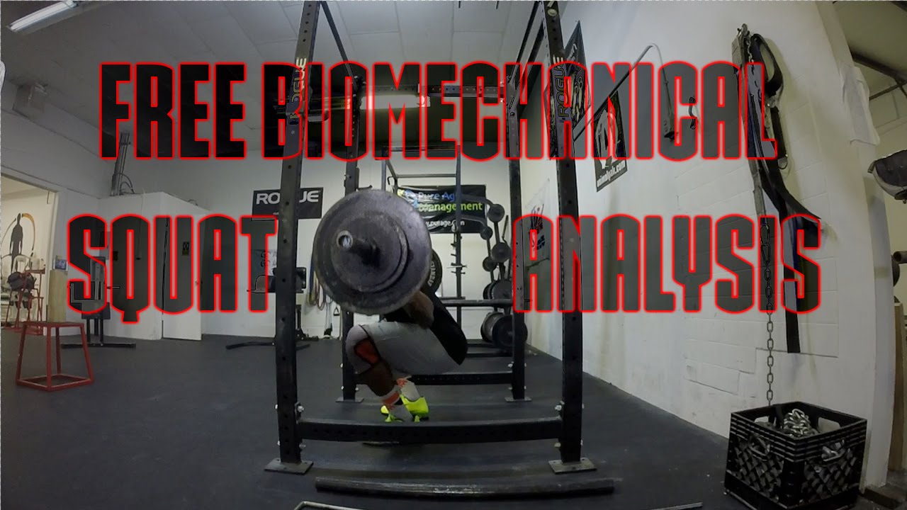 FREE Biomechanical Squat Analysis - YouTube