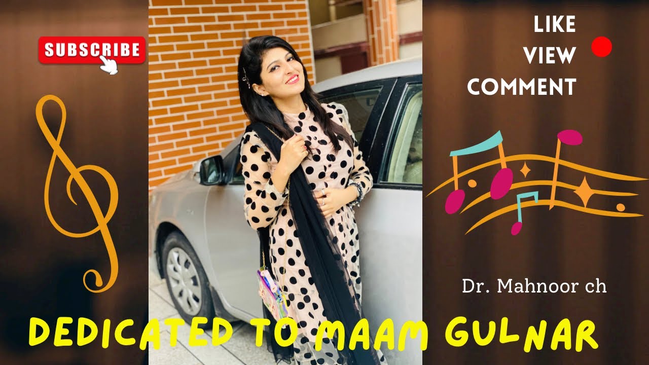 Tribute to nayyara Noor|gazal time |cover by Dr.mahnoor ch |🎤 - YouTube