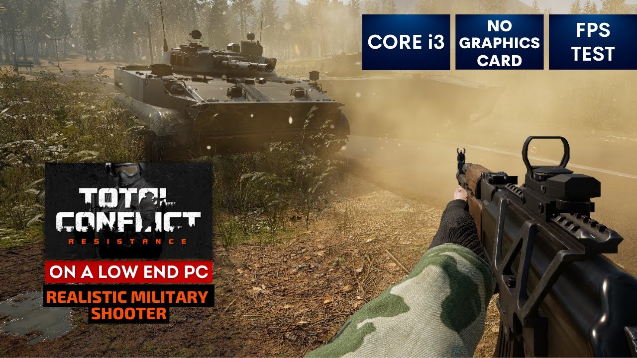 Total Conflict Resistance on Low End PC | NO Graphics Card | i3 - YouTube