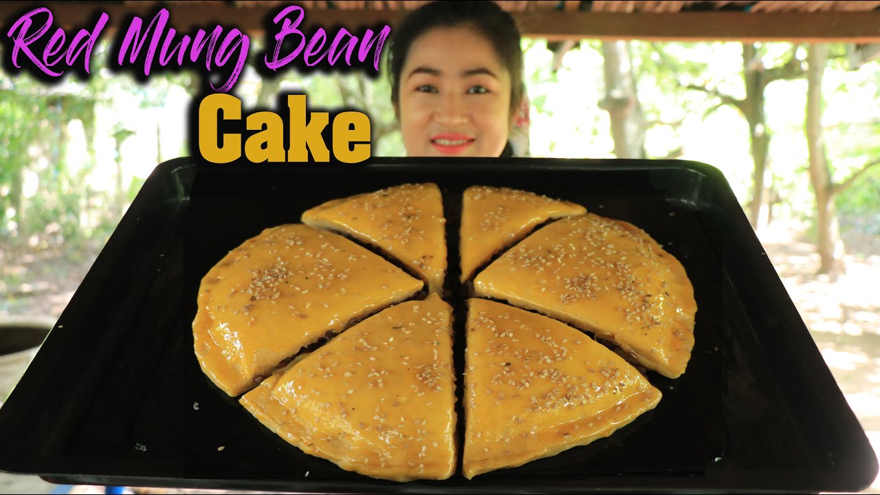 Red Mung Bean Cake Recipe / Red Mung Bean Recipe / Cooking With Sreypov ...