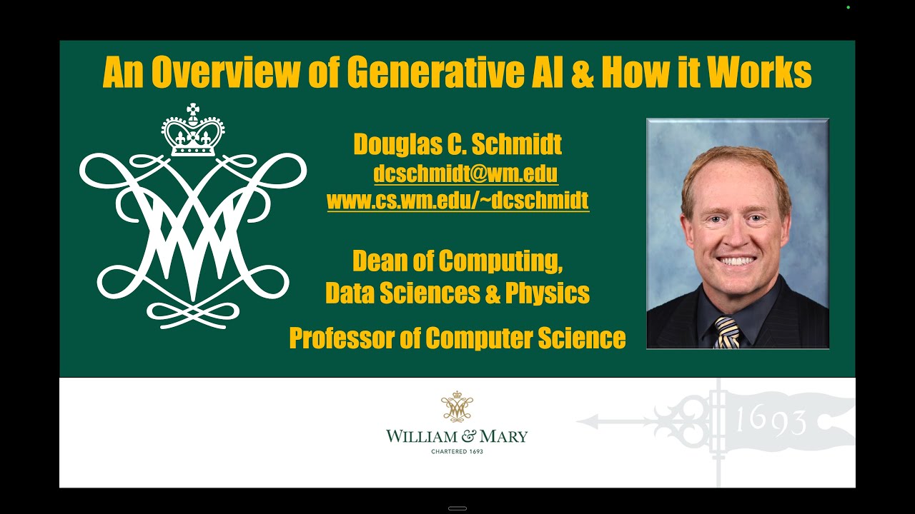 An Overview of Generative AI & How it Works - YouTube