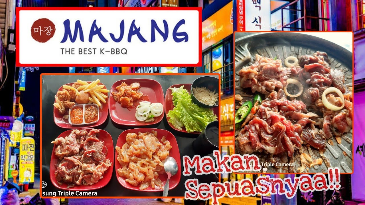 Majang Korea BBQ All You Cant Eat ! - YouTube