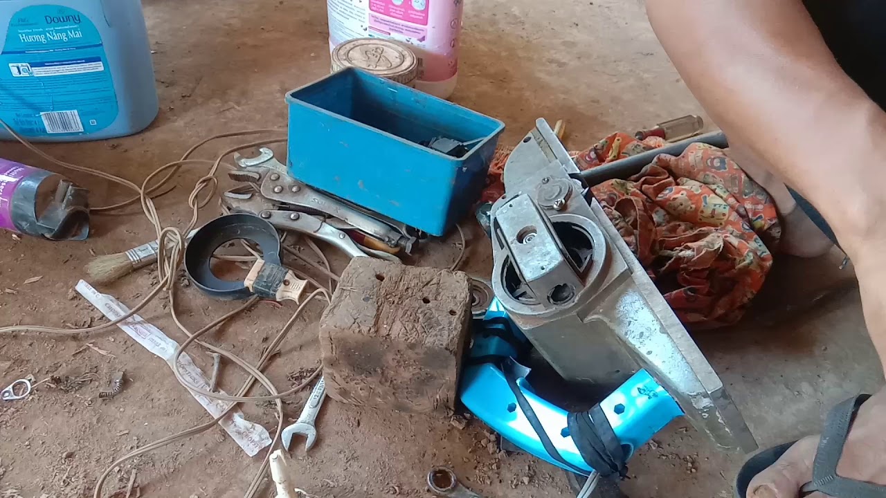 How to repair the motor | Learn to repair your own clearing wood motor ...