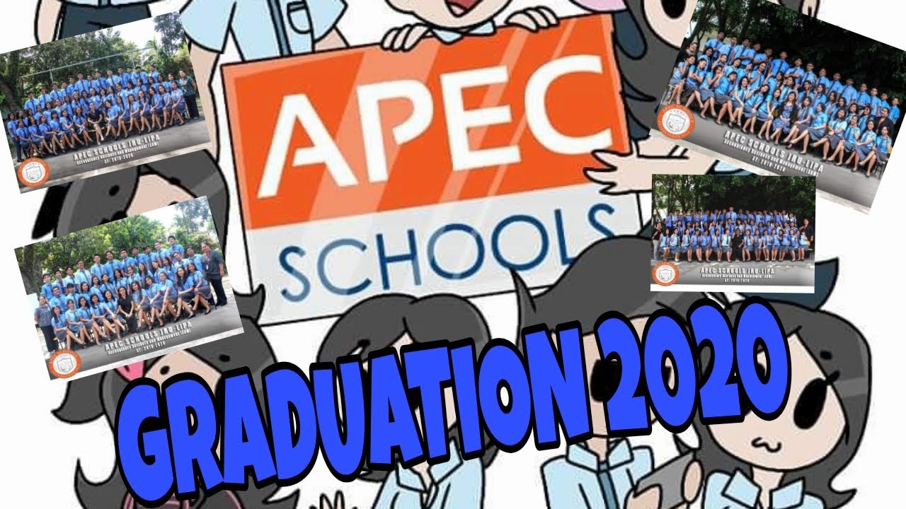 APEC JRU LIPA GRADUATION SY 2019 - 2020 - YouTube