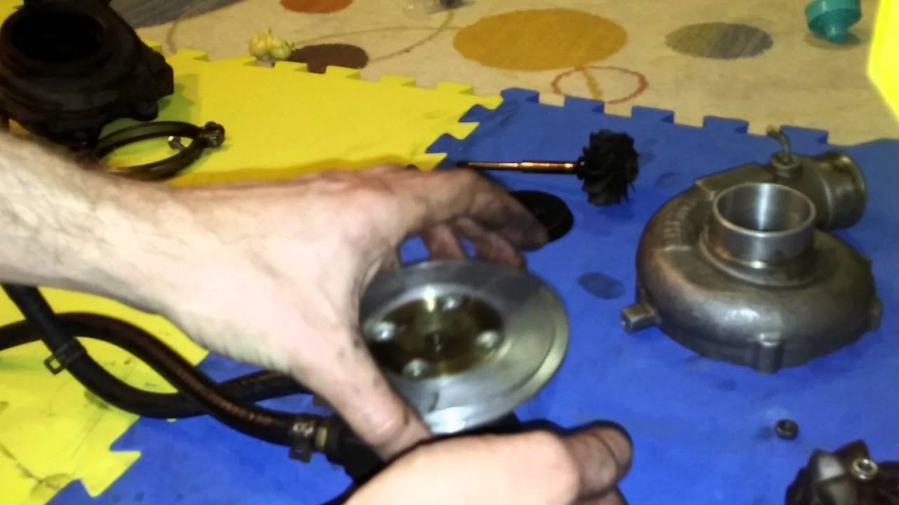 rebuild a vf43 turbo - YouTube