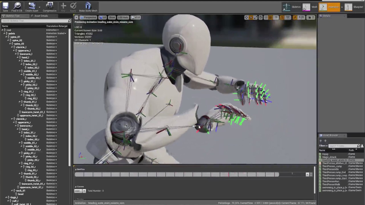 Unreal Engine Deforming Mesh - YouTube