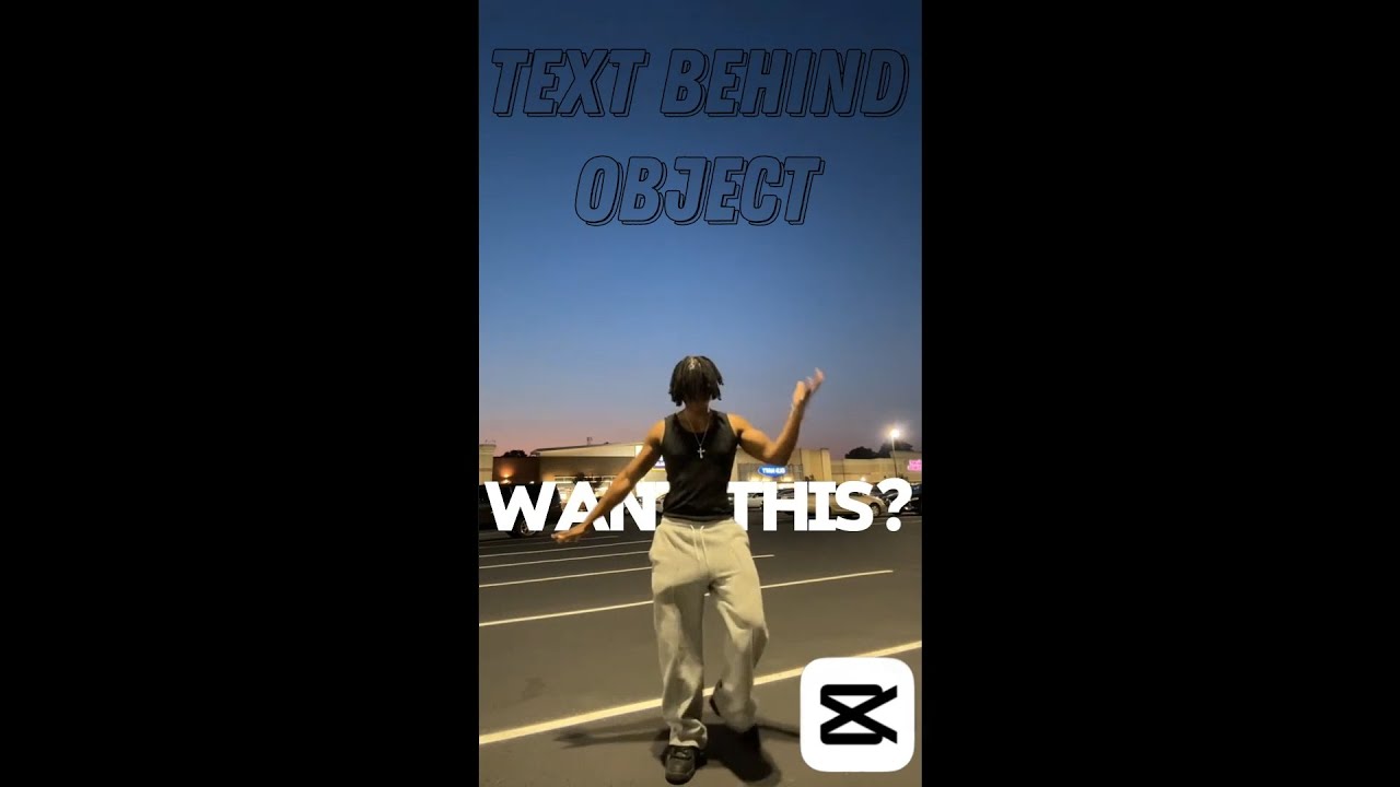 Text Behind Moving Object In CapCut PC || Quick & Easy Tutorial - YouTube