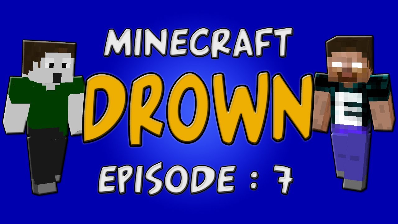 Minecraft: "Drown" w/ Ender and Otter - Ep.7: "Extended Tunnel" - YouTube