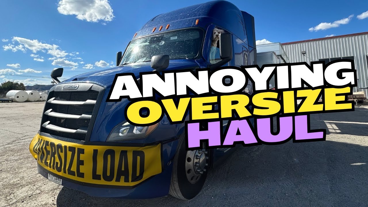 This Oversize Load Was Unbearable To Haul! 😲 - YouTube