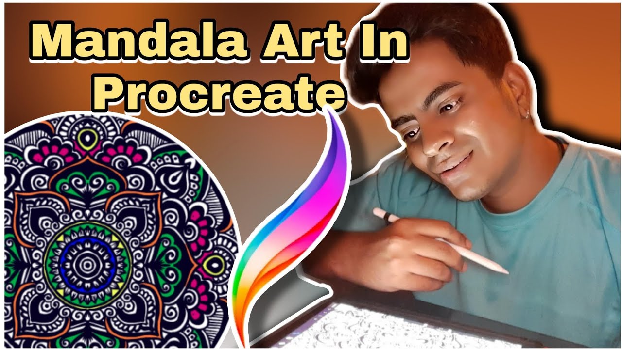 Mandala In PROCREATE | How to Draw Mandala in Procreate | iPad Art ...
