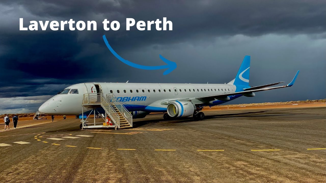 Cobham Embraer 190 - Laverton to Perth - YouTube