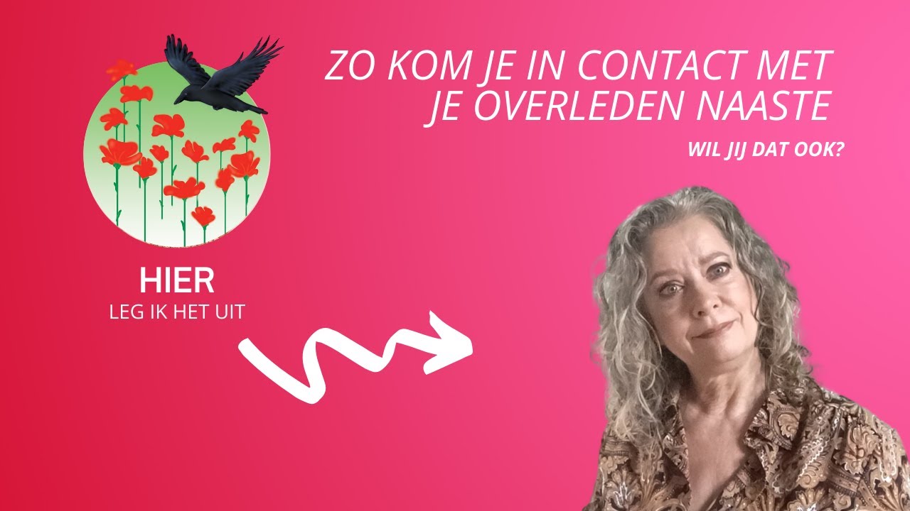 Zo kom je in contact met je overleden naaste! - YouTube