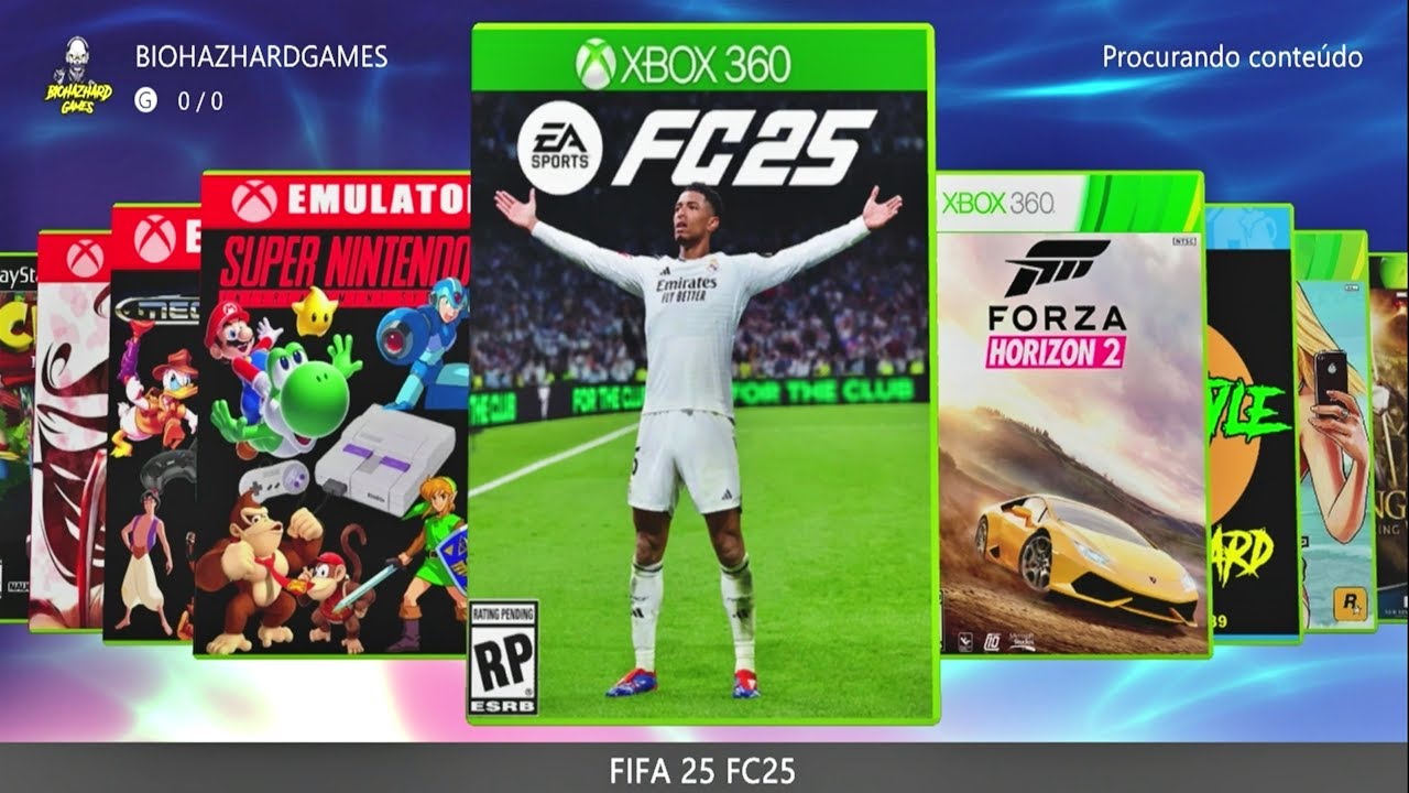 FIFA 25 FC 25 (Escalações/Gameplay) XBOX 360 - YouTube