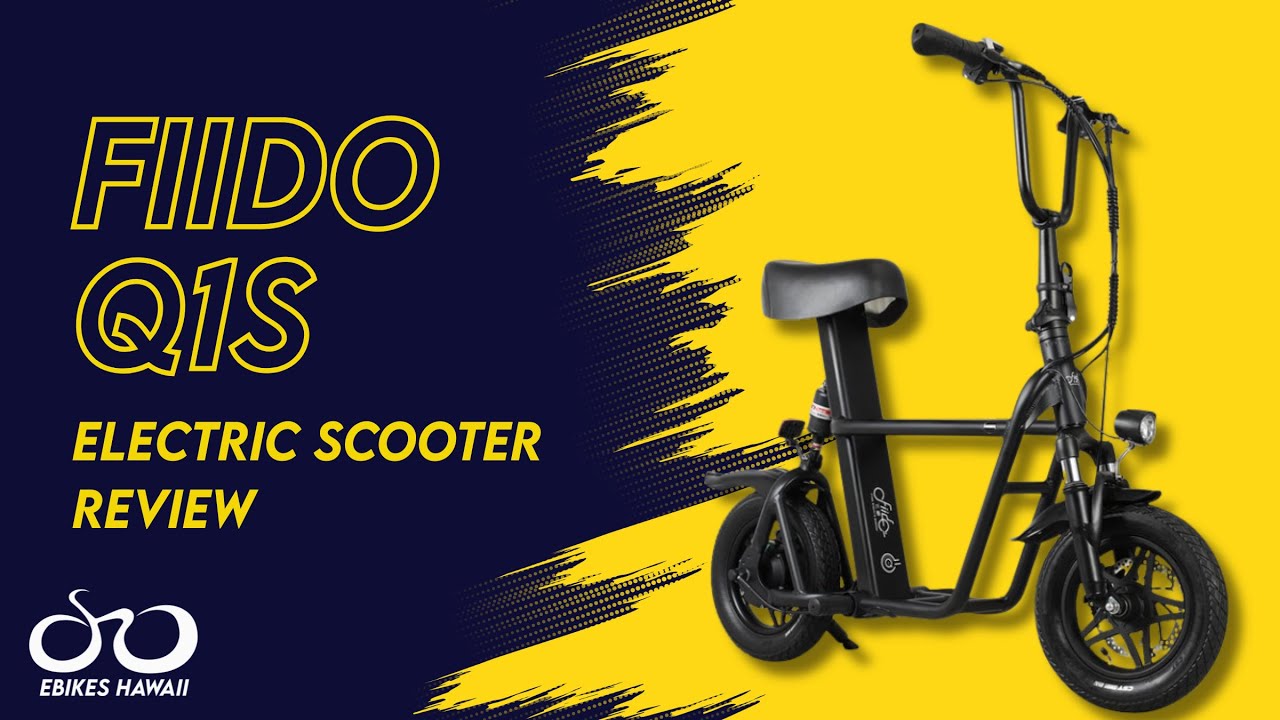Fiido Q1S Electric Scooter - YouTube