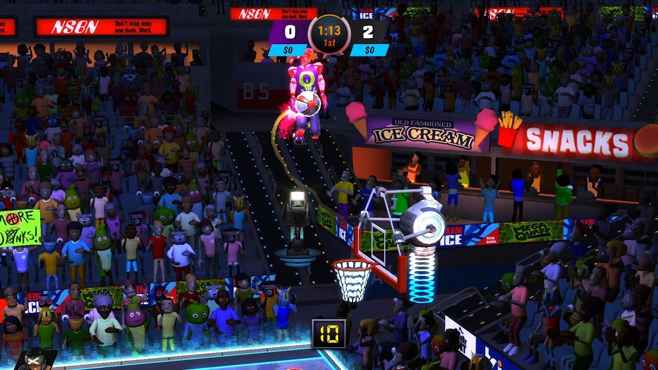 Dunk Lords (PC) quick game - YouTube