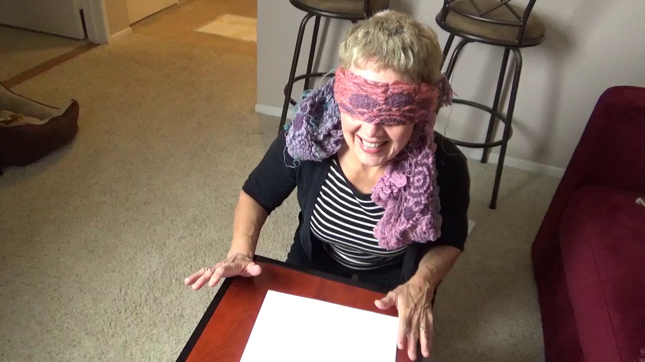 Blindfold Drawing Challenge - YouTube