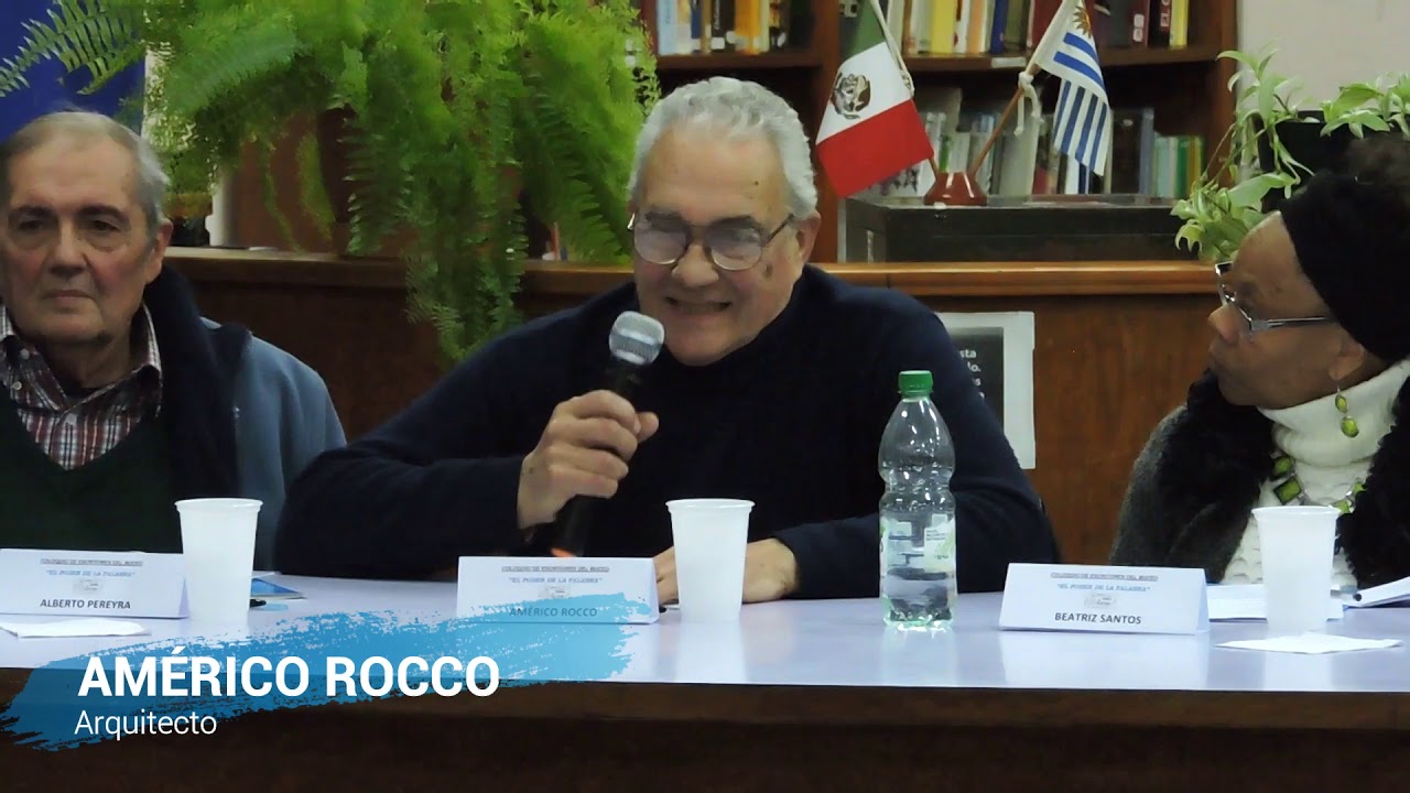 Américo Rocco - Coloquio de Escritores - YouTube