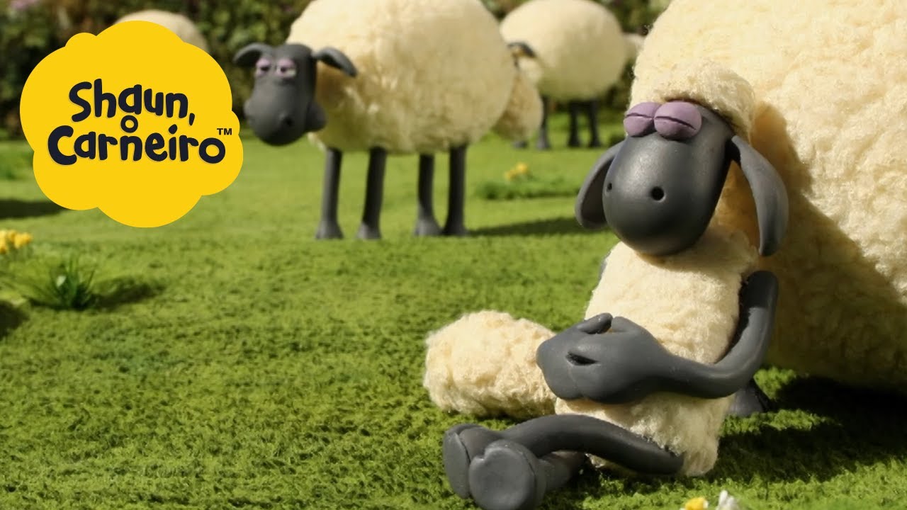 🐑Shaun, o Carneiro [Shaun the Sheep] Dia preguiçoso 🐑 Hora Especial🐑 ...