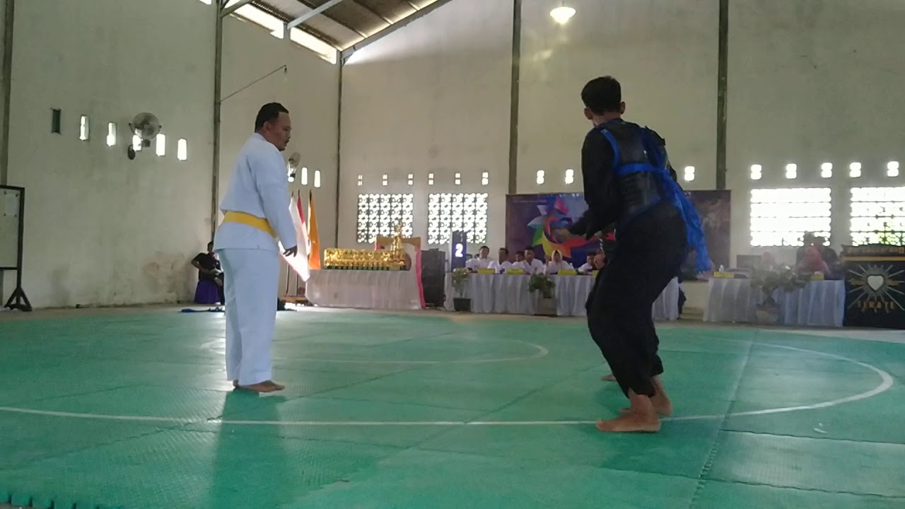 SH cup cabang Lampung tengah sabuk biru David aji kontingen Gpm - YouTube