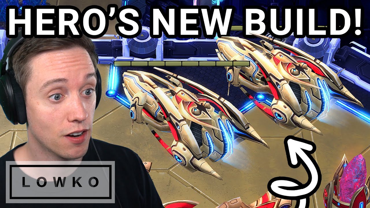 StarCraft 2: herO's 2 BASE CARRIER RUSH vs Reynor! - YouTube