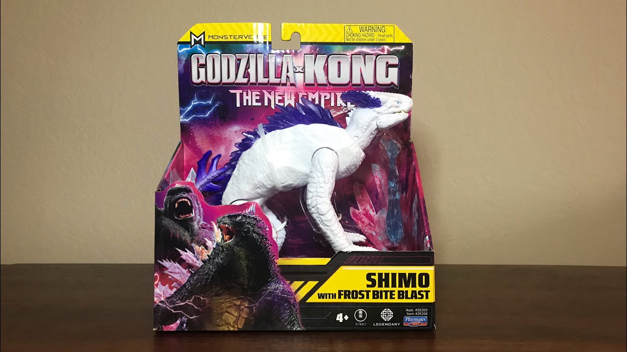 Godzilla x Kong: Shimo with Frost Bite Blast Unboxing - YouTube