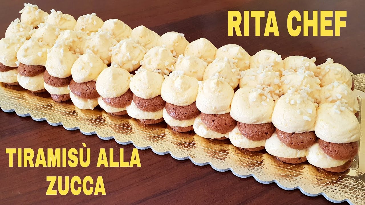 TIRAMISÙ ALLA ZUCCA🎃RITA CHEF | Delizioso e aromatico. - YouTube