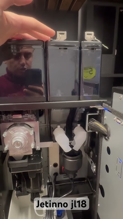 Jetinno JL18 - кофейный автомат со Швецарской кофемолкой. #coffee #кофейныйавтомат #кофемашина ...