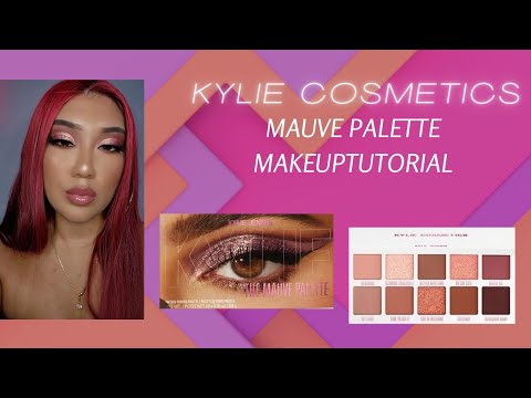 KYLIE COSMETICS THE MAUVE PALETTE REVIEW + TUTORIAL - YouTube