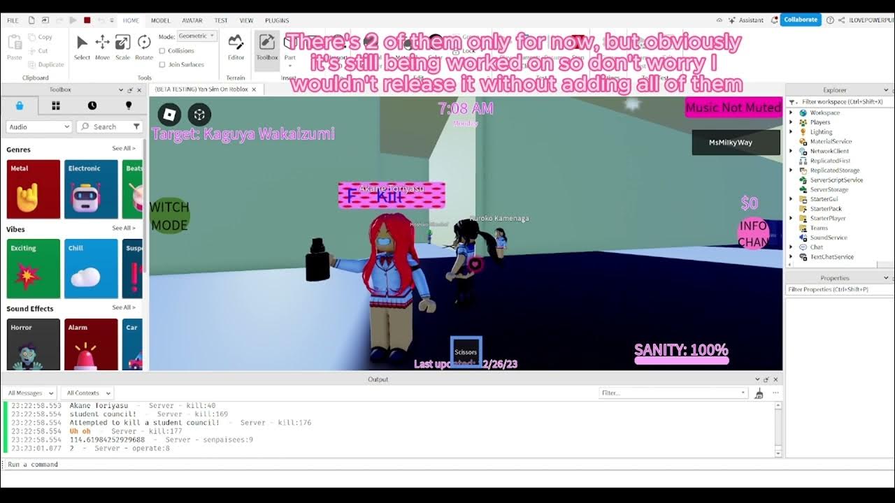 Yan Sim On Roblox Devlog - 1 - YouTube