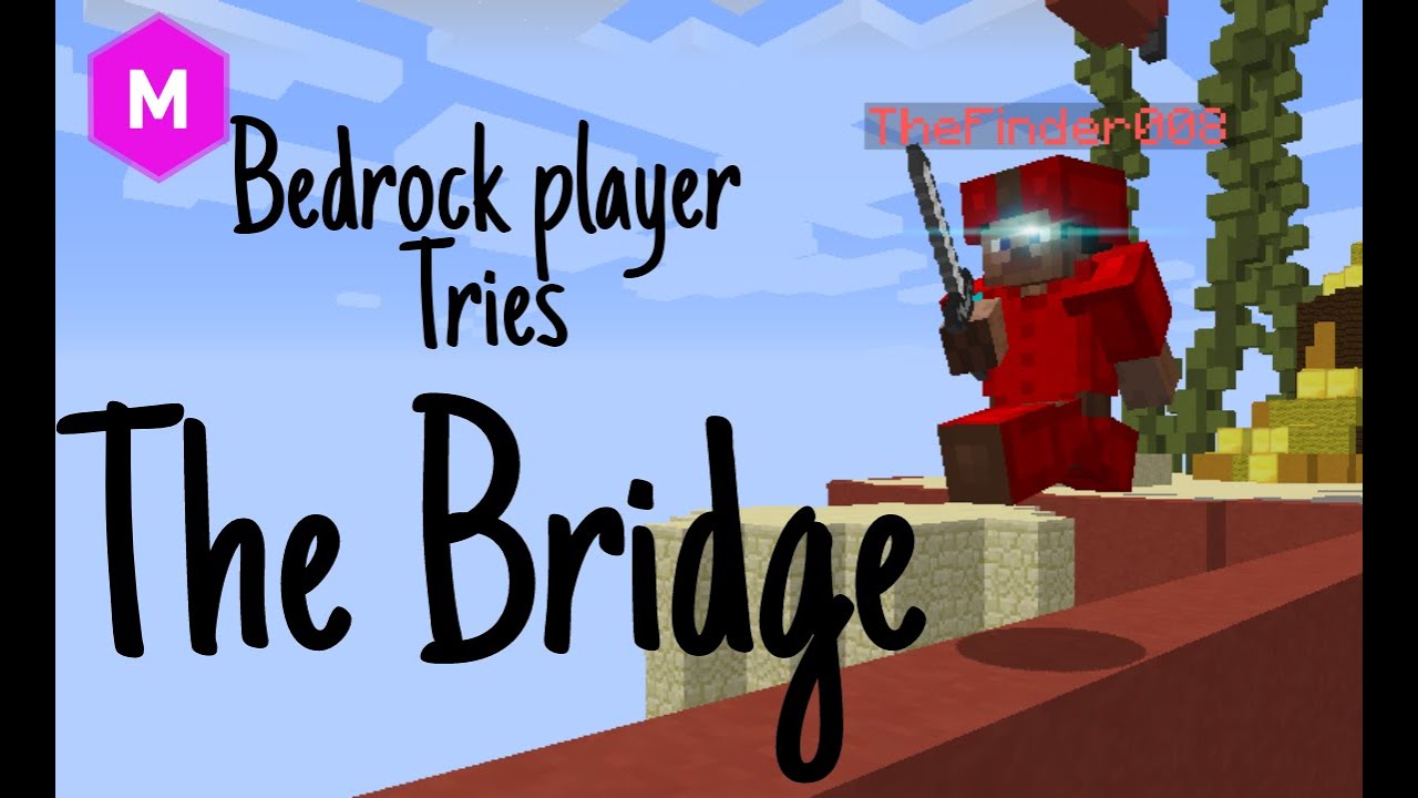 Bedrock player plays on Java bridge! | Minemen - YouTube