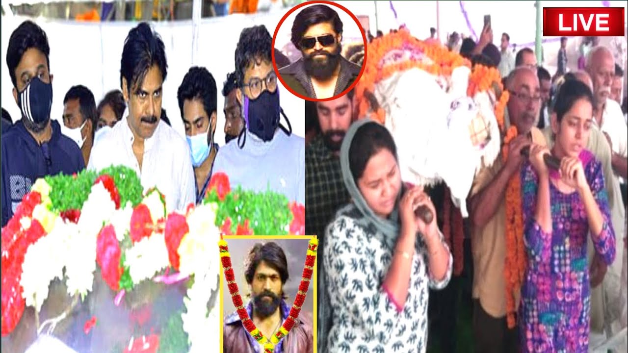 Actor Yash death News | actor yash last journey video| actor yash ...