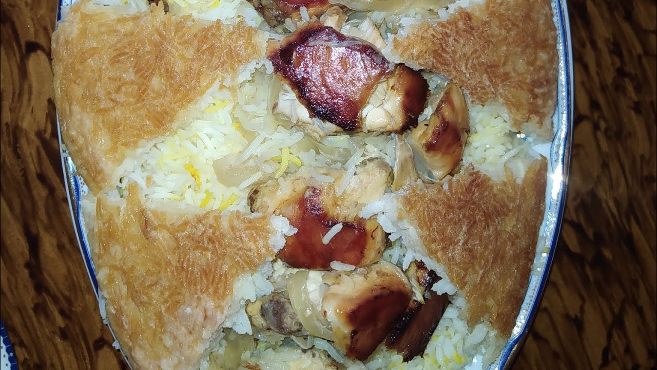 Toyuqlu döşəmə plov,Döşəmə plov,Doseme plov,Toyuqlu aş,Toyuqlu plov ...
