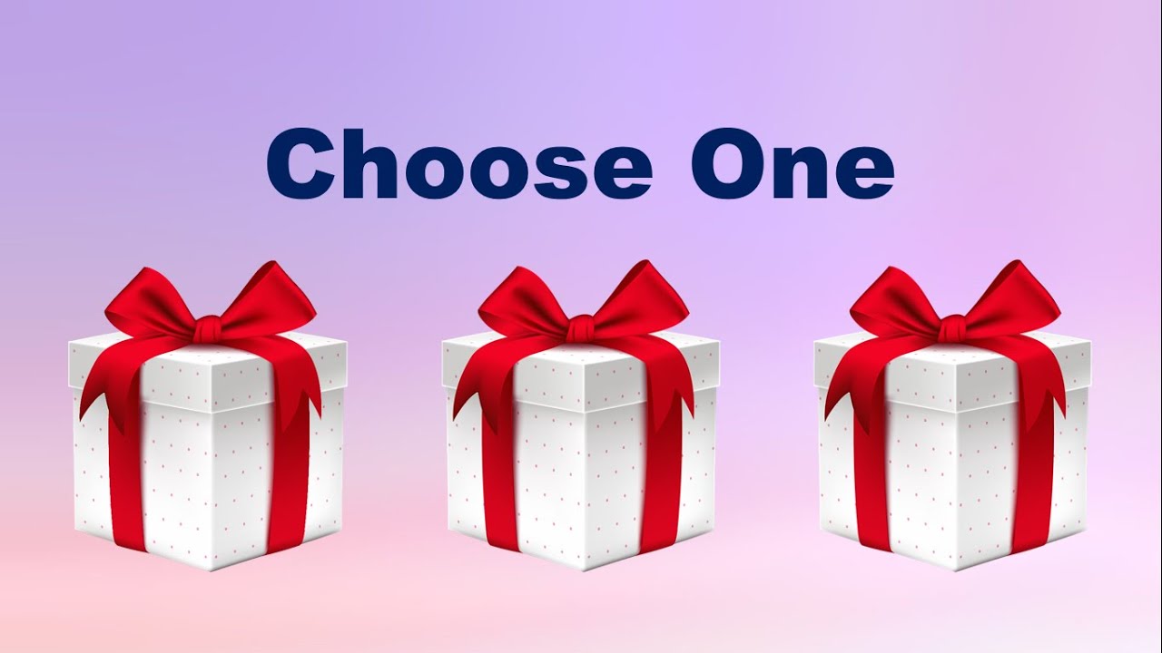 Choose one gift / Choose your gift - Good or Bad #7 🎁🥰 - YouTube