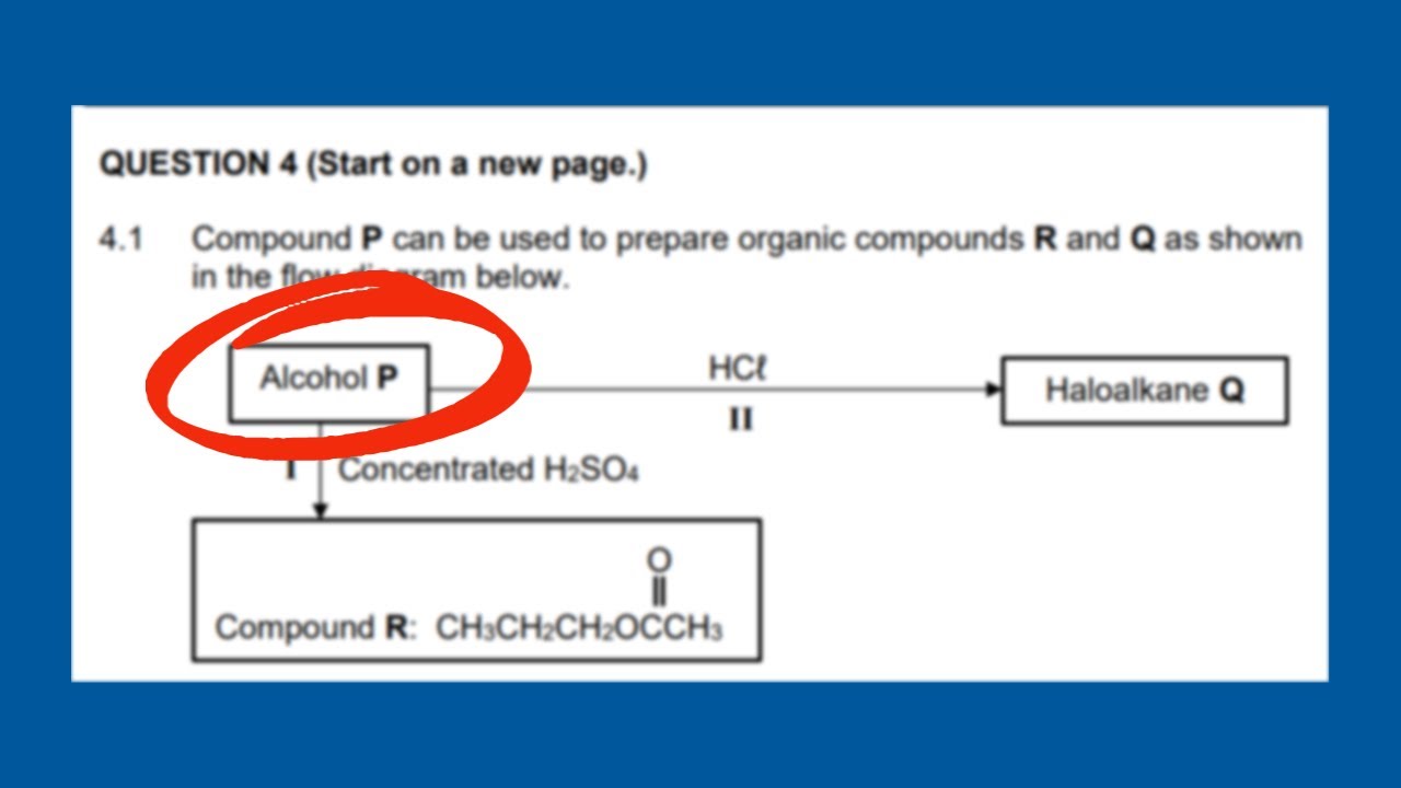 Organic Chemistry Reactions Grade 12 Practice Problem - YouTube
