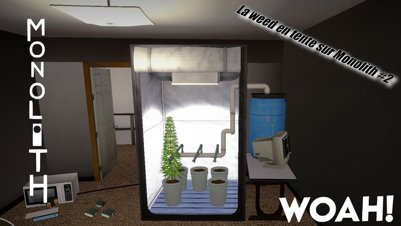 FAIRE DE LA WEED SUR MONOLITH #2- Garry's Mod DarkRP - YouTube