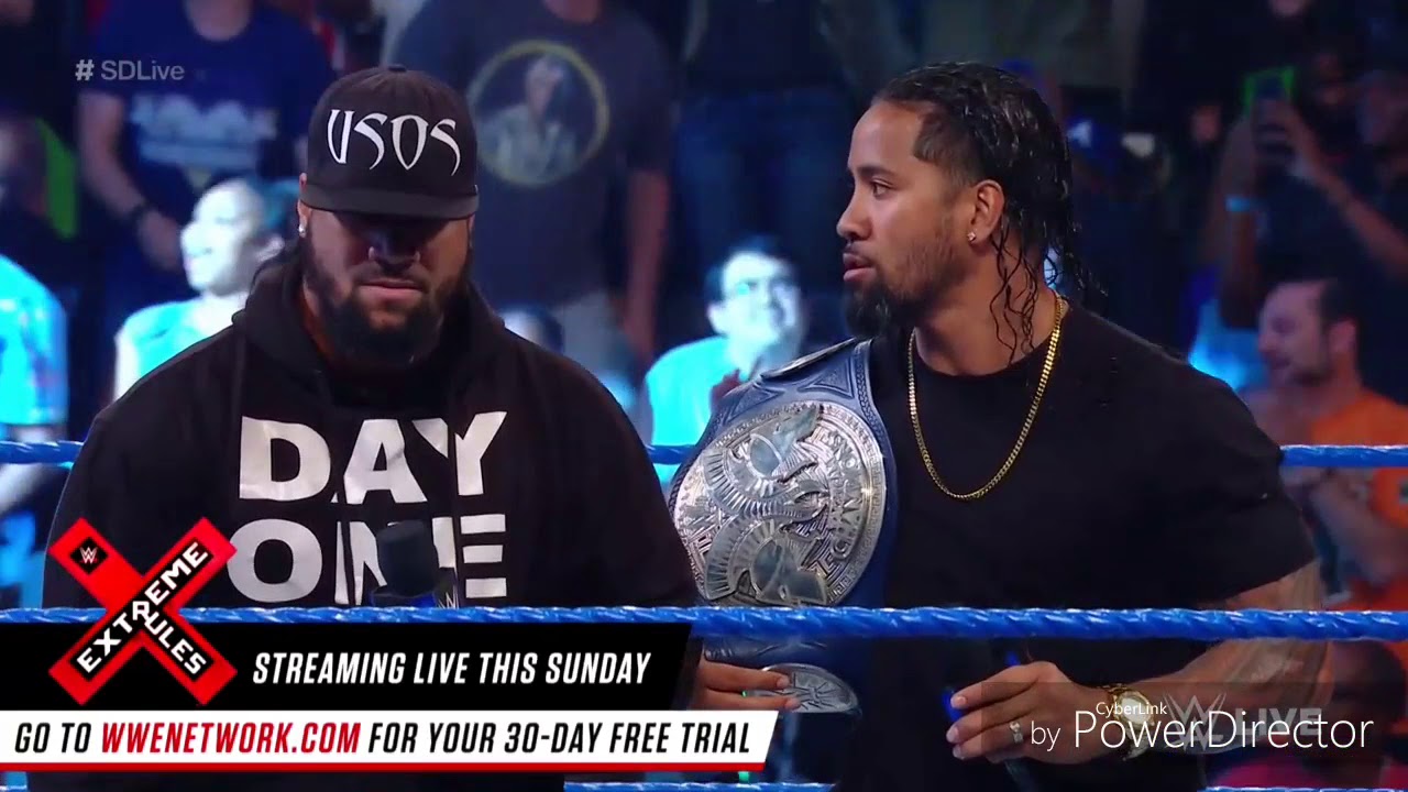 the usos vs the new day one ish - YouTube